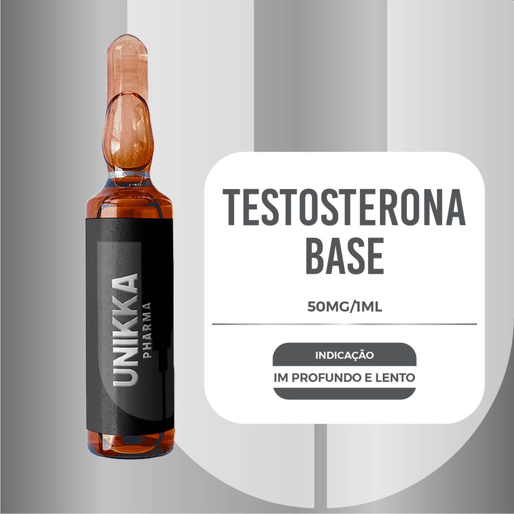 TESTOSTERONA BASE 50MG/1ML | Unikka